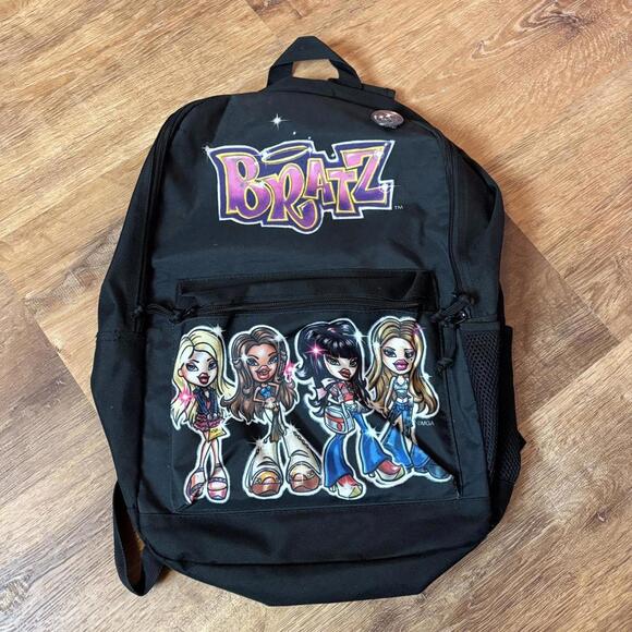 Bratz | Bags | Bratz Y2k Kidcore Black Backpack Mcbling Kidcore | Poshmark